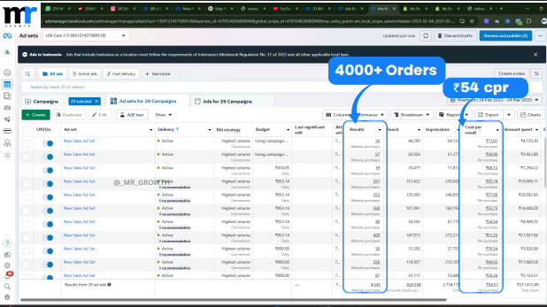 Meta Partner Agency - 500+ Happy Brands Meta ads services - mrgrowth.in